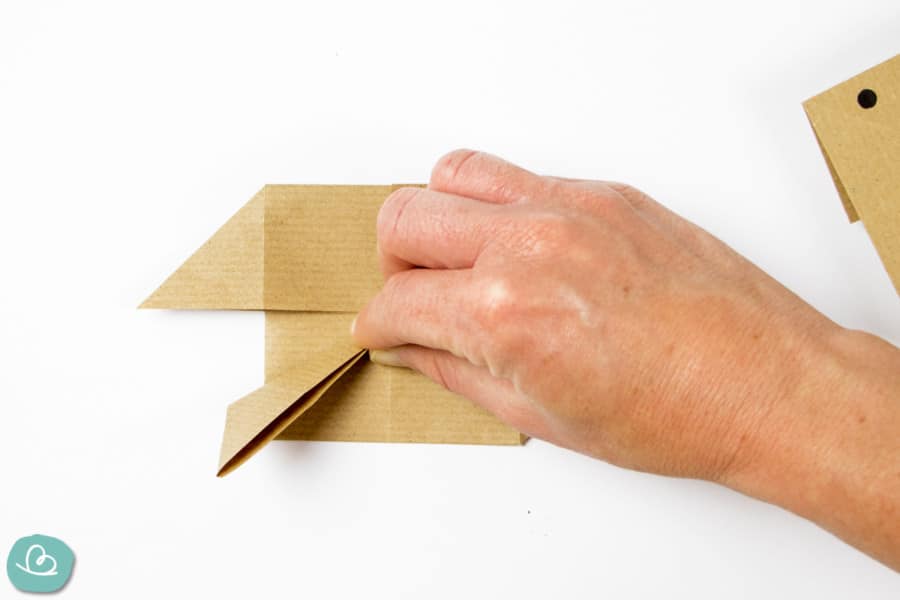 Origami Fisch falten: einfache Anleitung + Vorlage - Wunderbunt.de