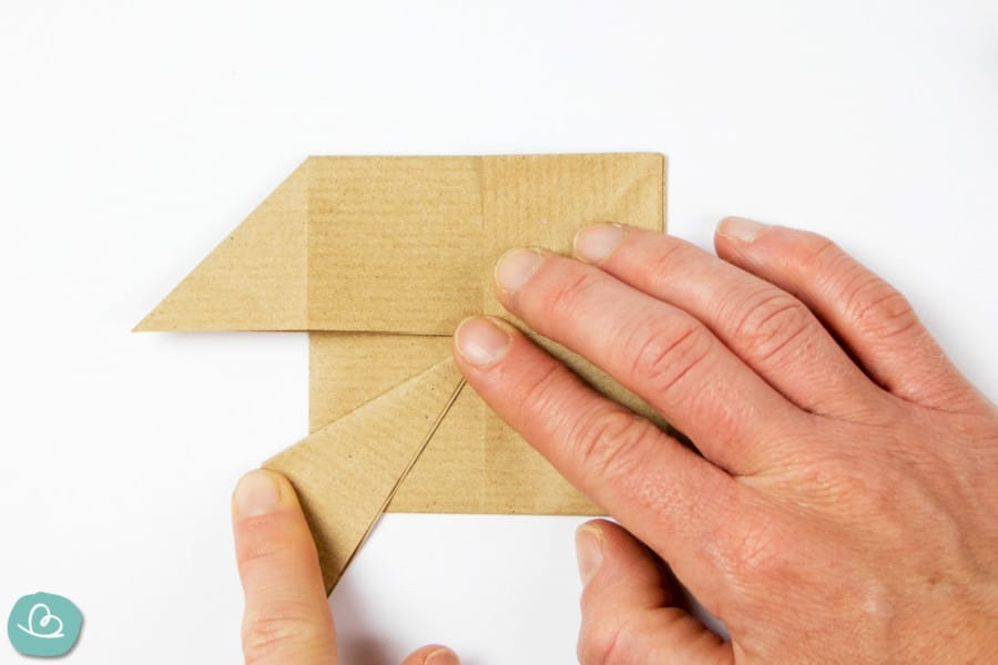 Origami Fisch falten: einfache Anleitung + Vorlage - Wunderbunt.de