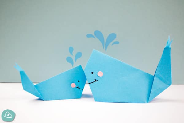 Origami Boot falten | Anleitung mit PDF-Vorlage - Wunderbunt.de