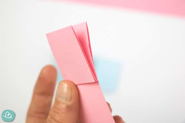 kleines Buch basteln aus Papier | Anleitung zum Falten - Wunderbunt.de