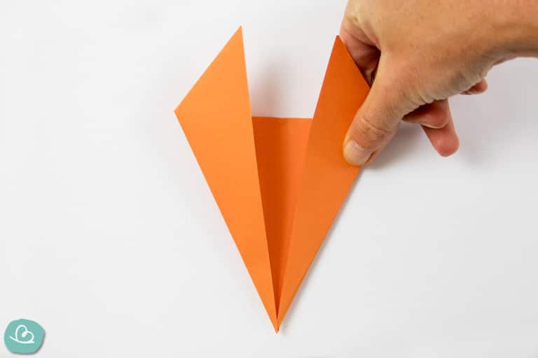 Origami Fuchs | einfache Anleitung + PDF Vorlage - Wunderbunt.de