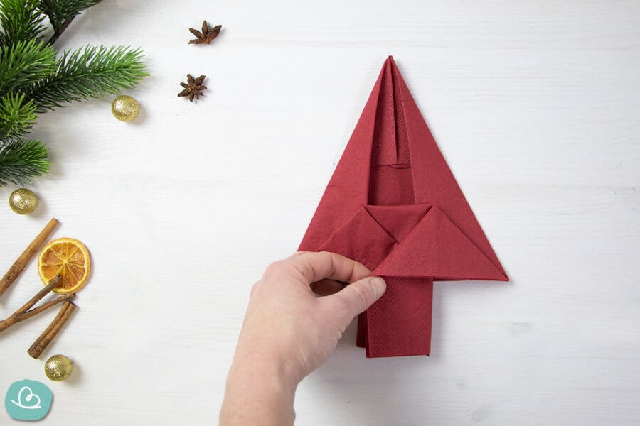 Tannenbaum Aus Servietten Falten