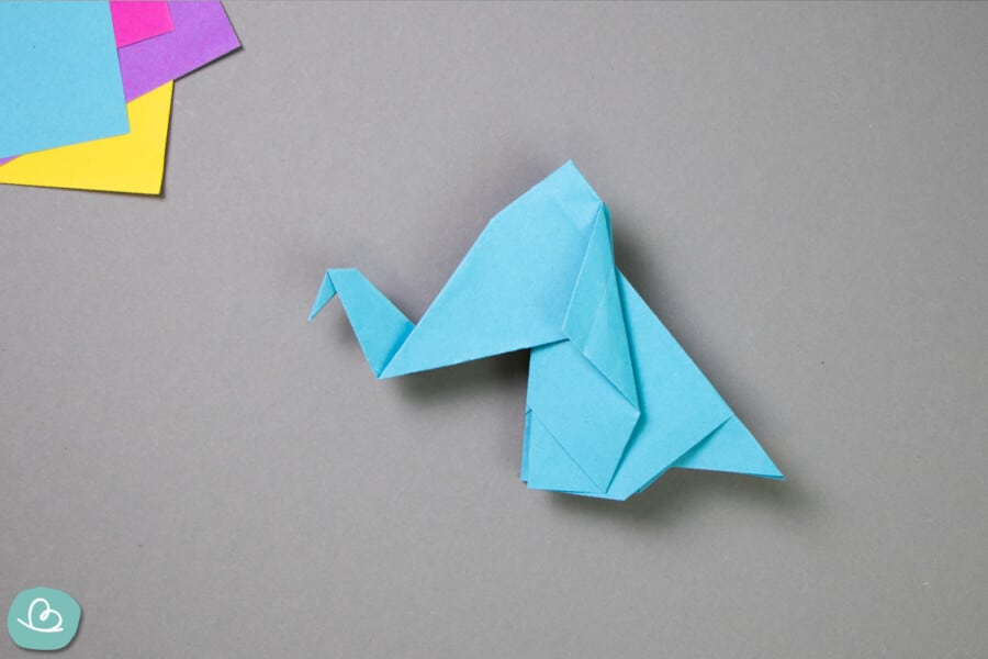 Origami Elefant falten | einfache Schritt-für-Schritt-Anleitung ...