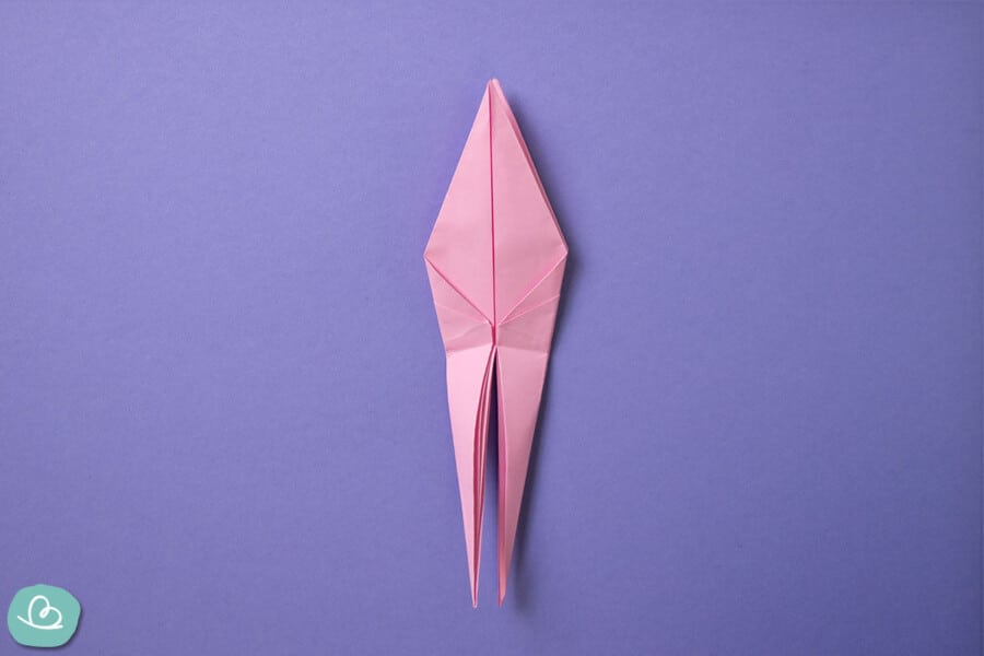 Origami Kranich falten | Anleitung mit Bildern | Wunderbunt.de