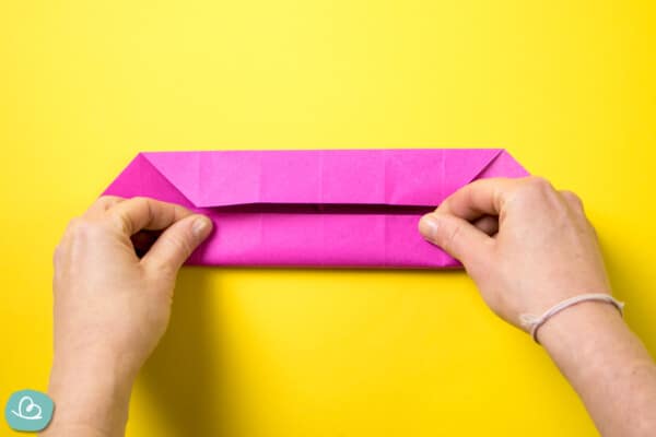 Origami-Boxen basteln: einfache Schachtel aus Papier - Wunderbunt.de