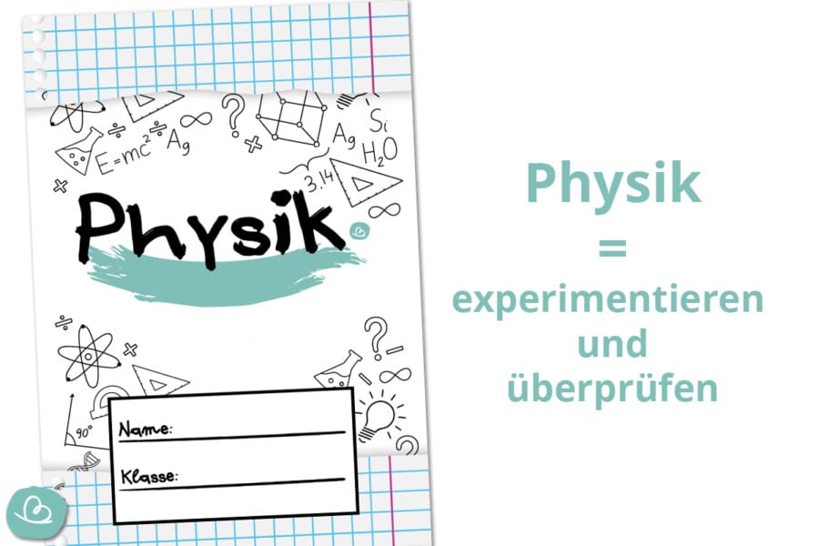 6 Deckblätter für Physik zum Ausdrucken - Wunderbunt.de