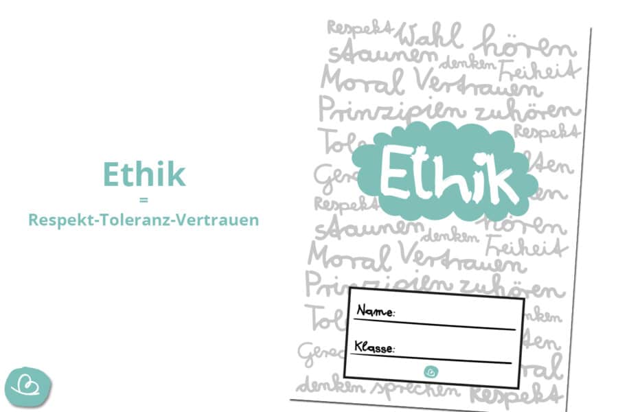 6 Deckblätter für Ethik zum Ausdrucken - Wunderbunt.de