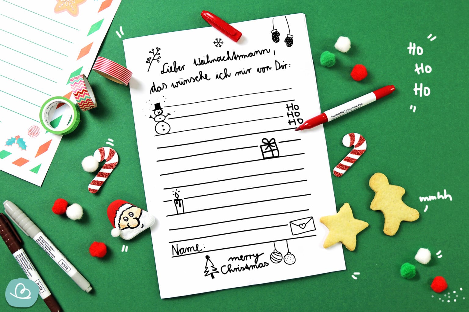 Origami Hund "Wau-Wau": einfache Faltanleitung - Wunderbunt.de