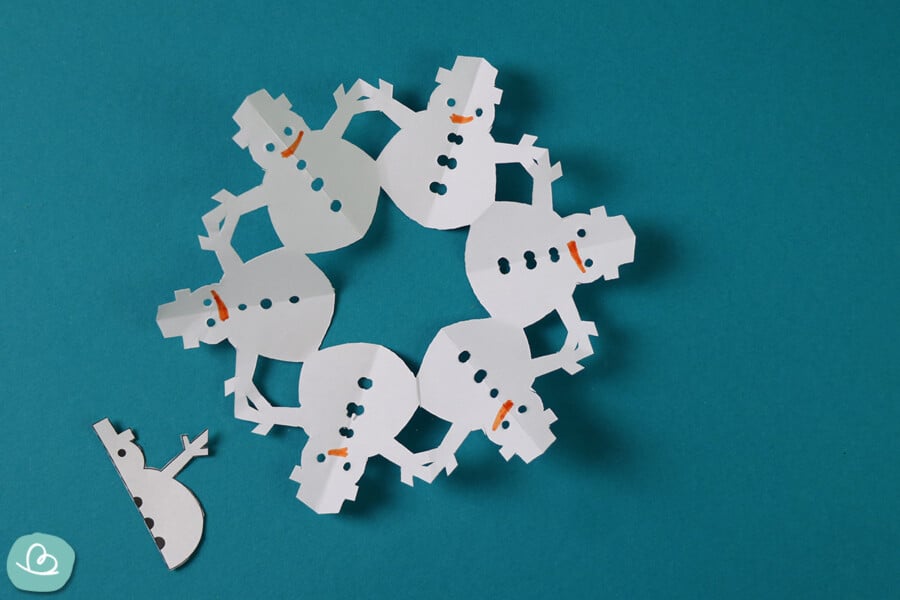 Scherenschnitt für Weihnachten: 10 gratis Vorlagen - Wunderbunt.de