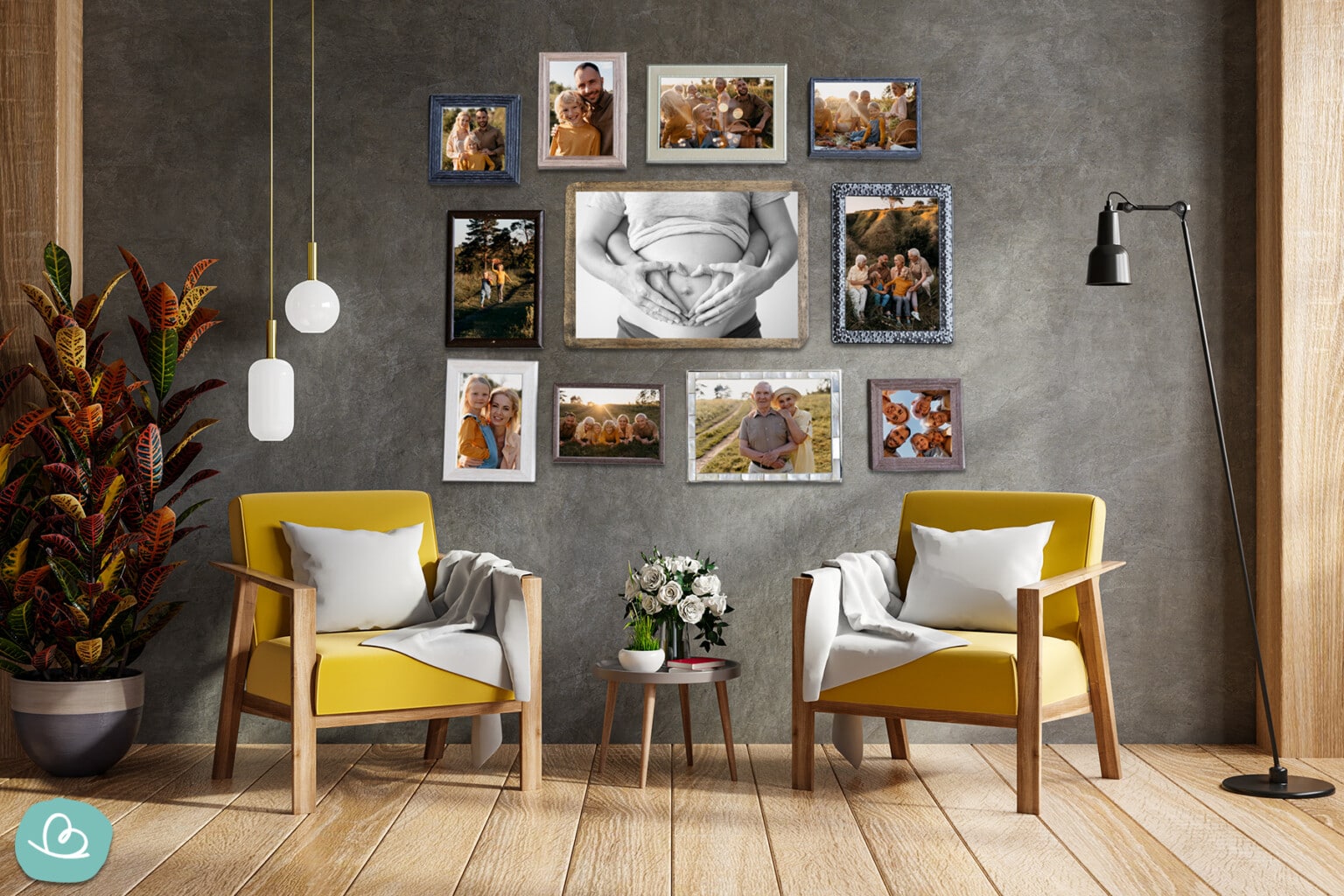 Fotowand gestalten: 15 Ideen für dein Familienalbum - Wunderbunt.de