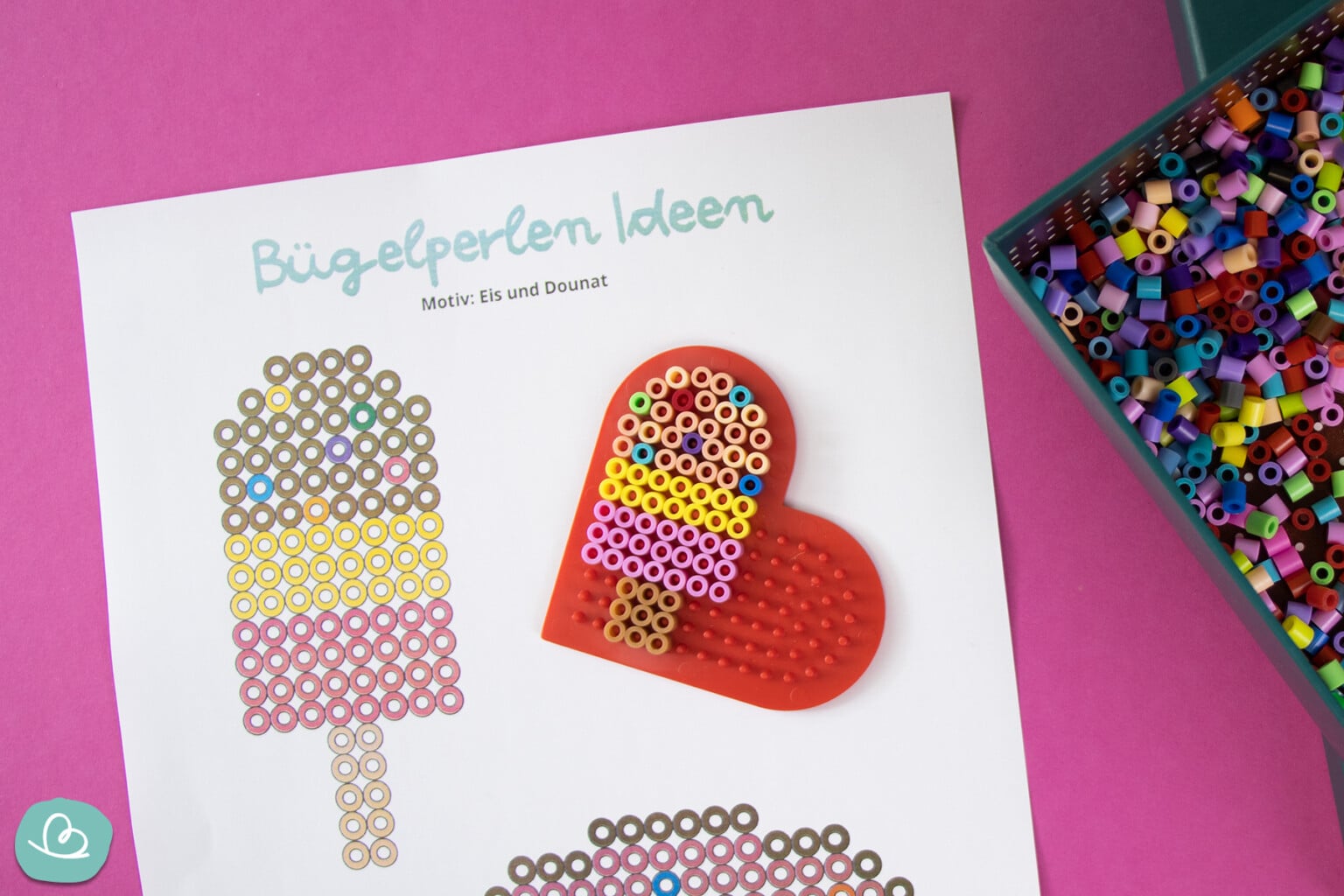 Bügelperlen Ideen | DIY Anleitungen + Vorlagen - Wunderbunt.de