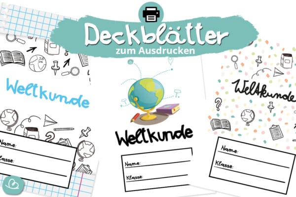 Technik und Computer Deckblätter | 7 Vorlagen zum Ausdrucken ...