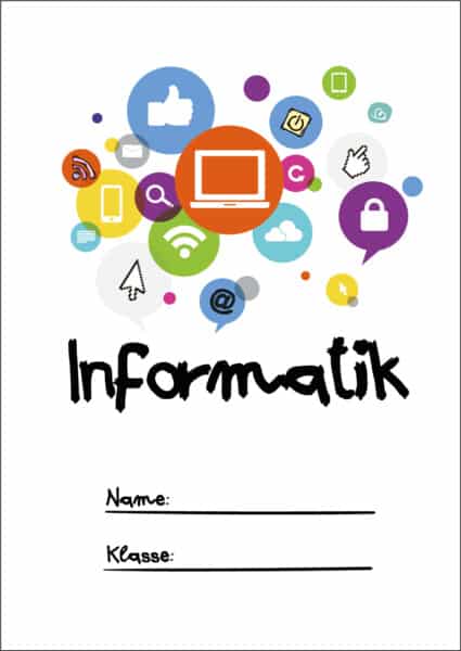 6 Deckblätter Für Informatik Zum Ausdrucken Wunderbunt De