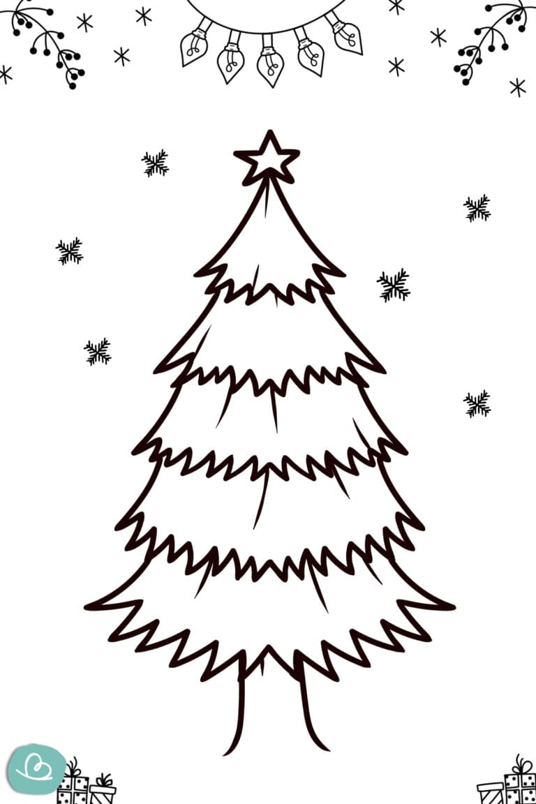 Tannenbaum Ausmalbilder | 14 Malvorlagen - Wunderbunt.de