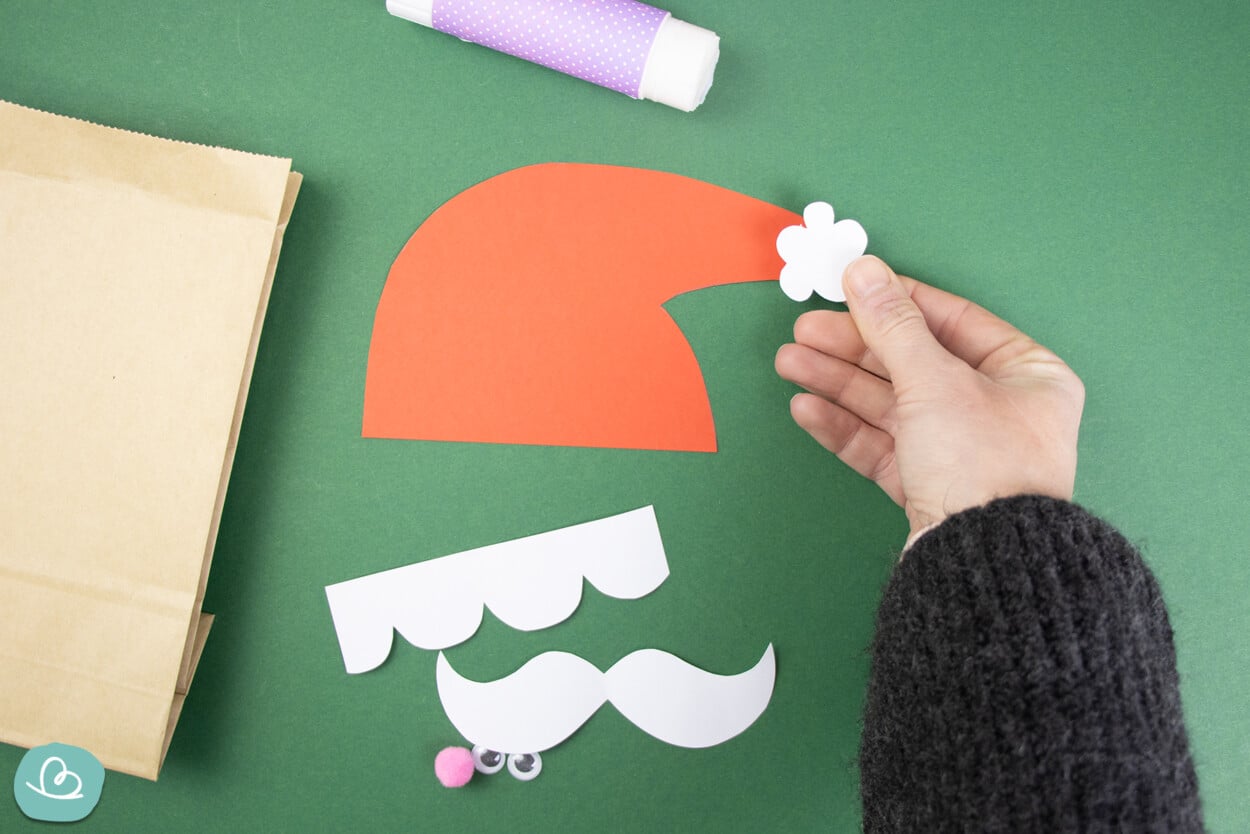 Nikolaus basteln zum Befüllen | 3 einfache Ideen - Wunderbunt.de