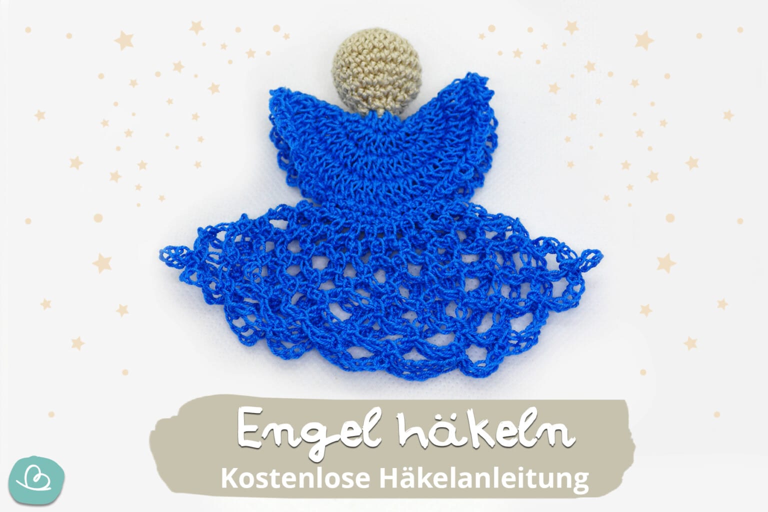 Stern häkeln | kostenlose Anleitung für einen Häkelstern - Wunderbunt.de