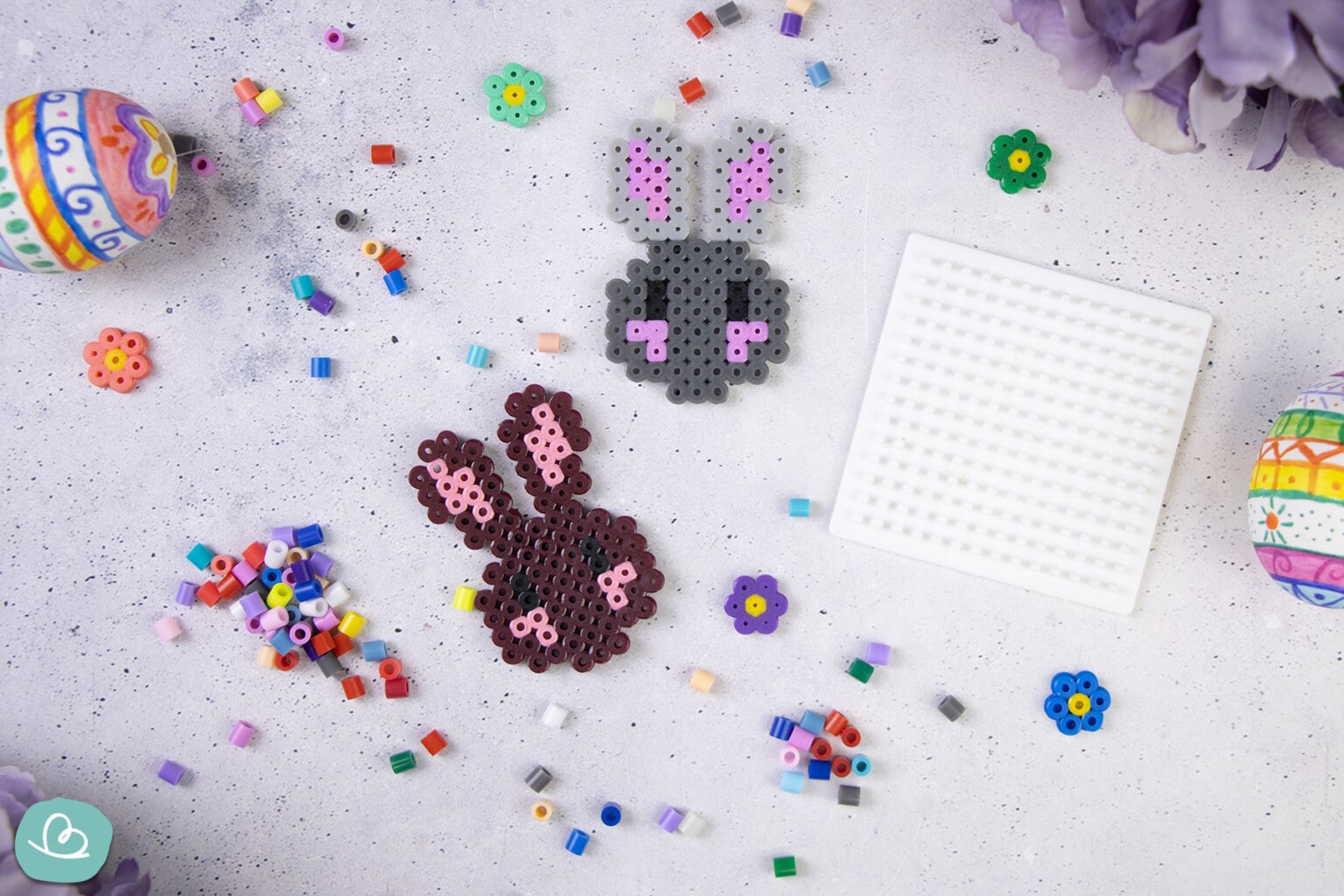 Bügelperlen Vorlagen für Ostern | Anleitung + Motiv-Vorlagen ...