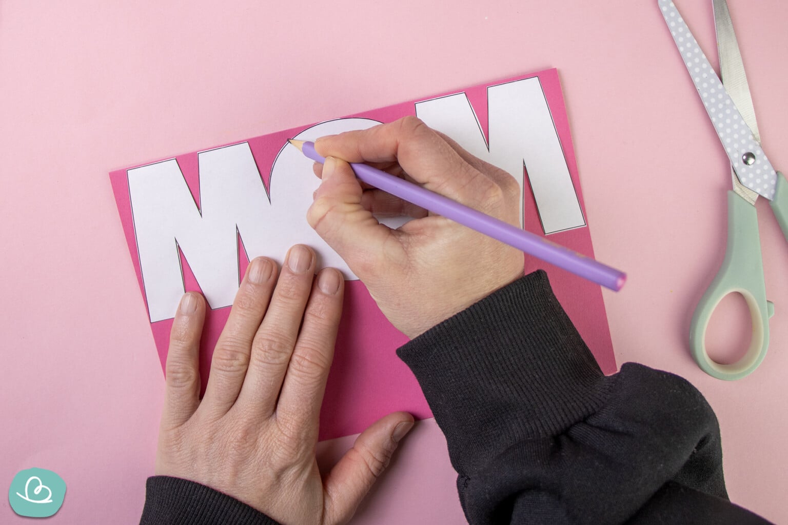 Muttertagskarte basteln | 3 Ideen + Vorlagen - Wunderbunt.de