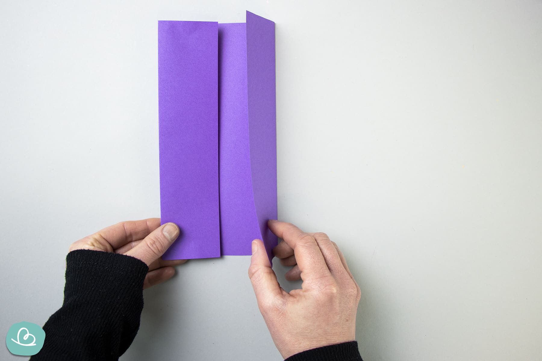 Origami Stuhl falten | einfache Anleitung - Wunderbunt.de