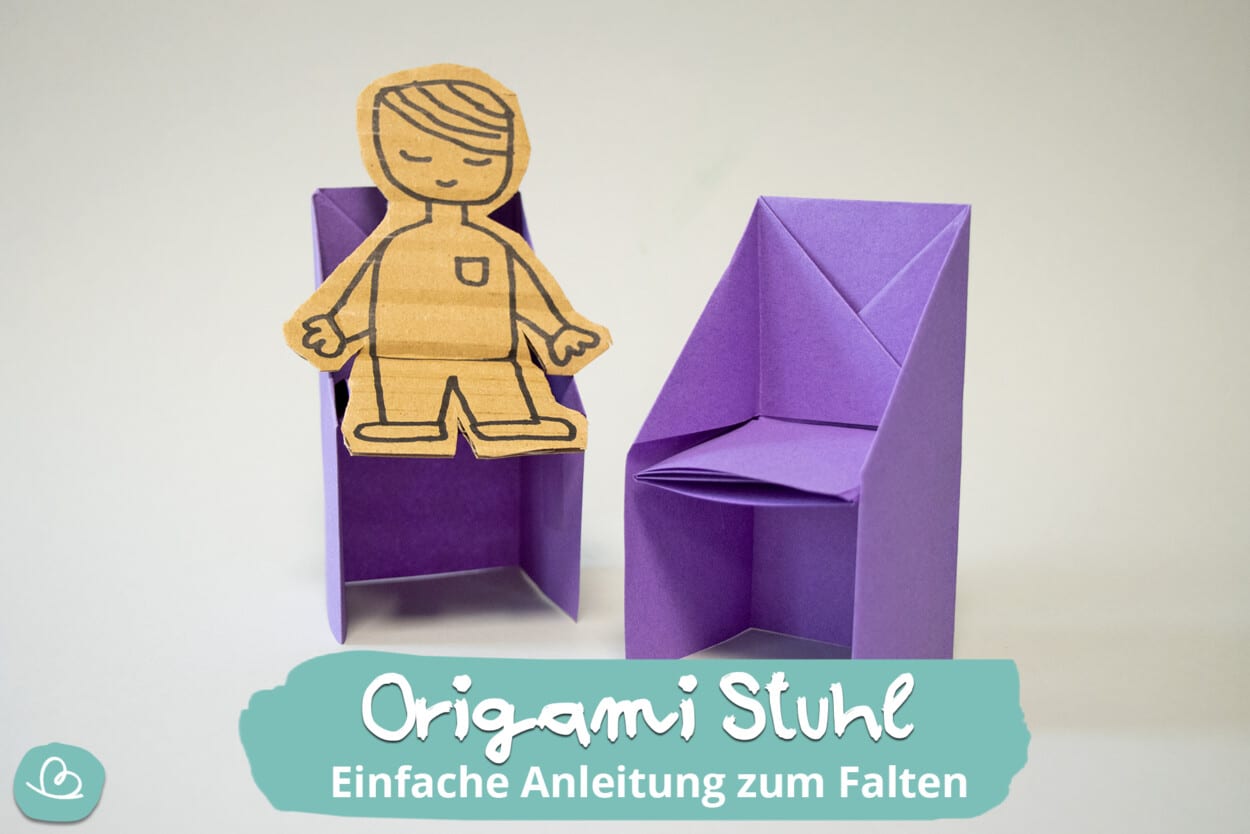 Origami Tüte falten | Einfache Faltanleitung - Wunderbunt.de
