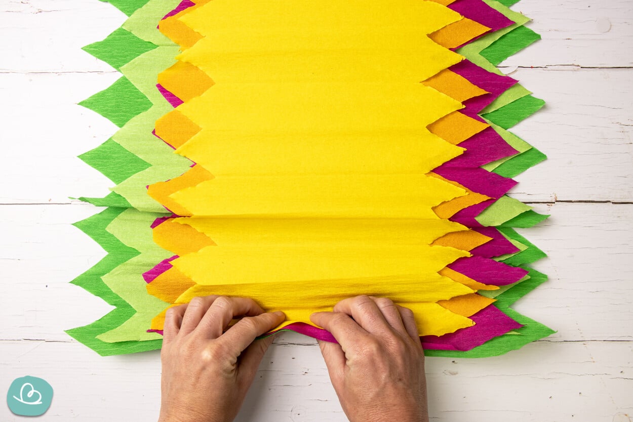 Bltter Aus Krepppapier Basteln