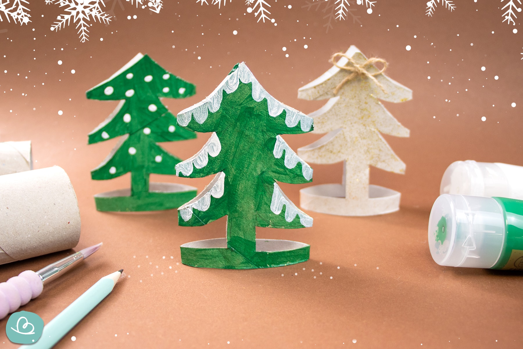 Rose basteln | Einfache Anleitung aus Papier - Wunderbunt.de