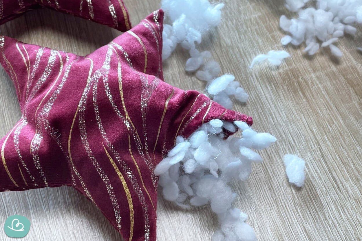 Sterne nähen | Anleitung für Sterne aus Stoff - Wunderbunt.de