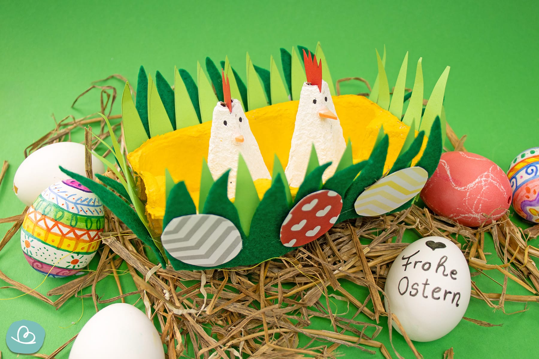 Pinguin aus Papier basteln | Anleitung mit Vorlage - Wunderbunt.de