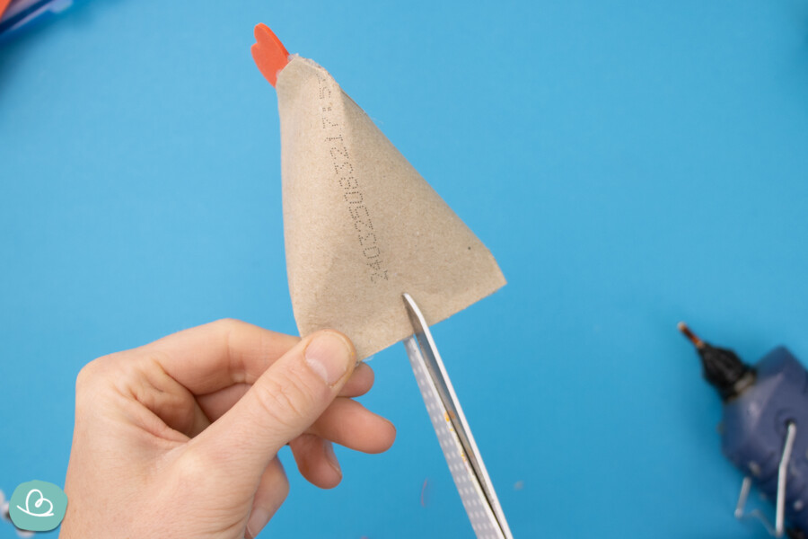 Fisch basteln | Einfache Bastelanleitung für Kinder - Wunderbunt.de