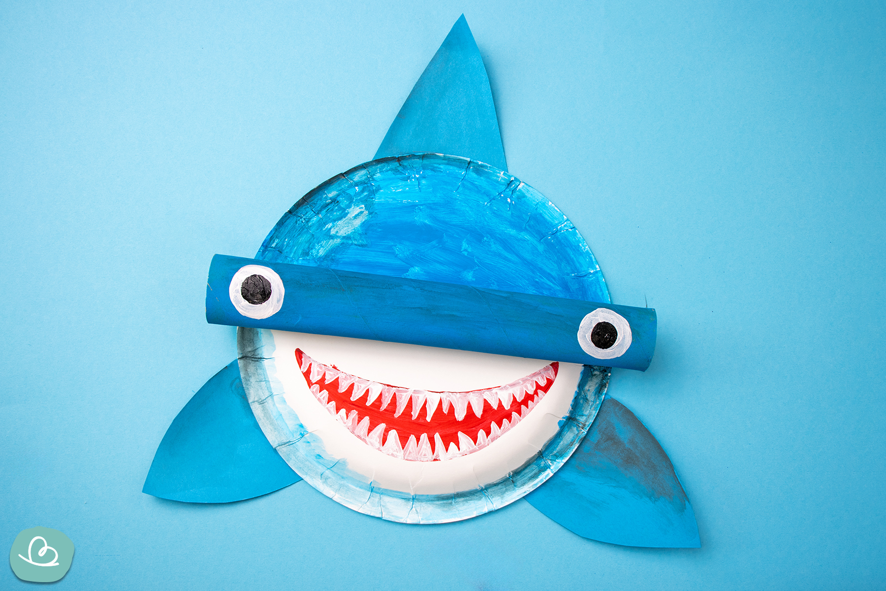 Fische basteln mit Kindern: einfache Anleitung mit Klopapierrollen ...