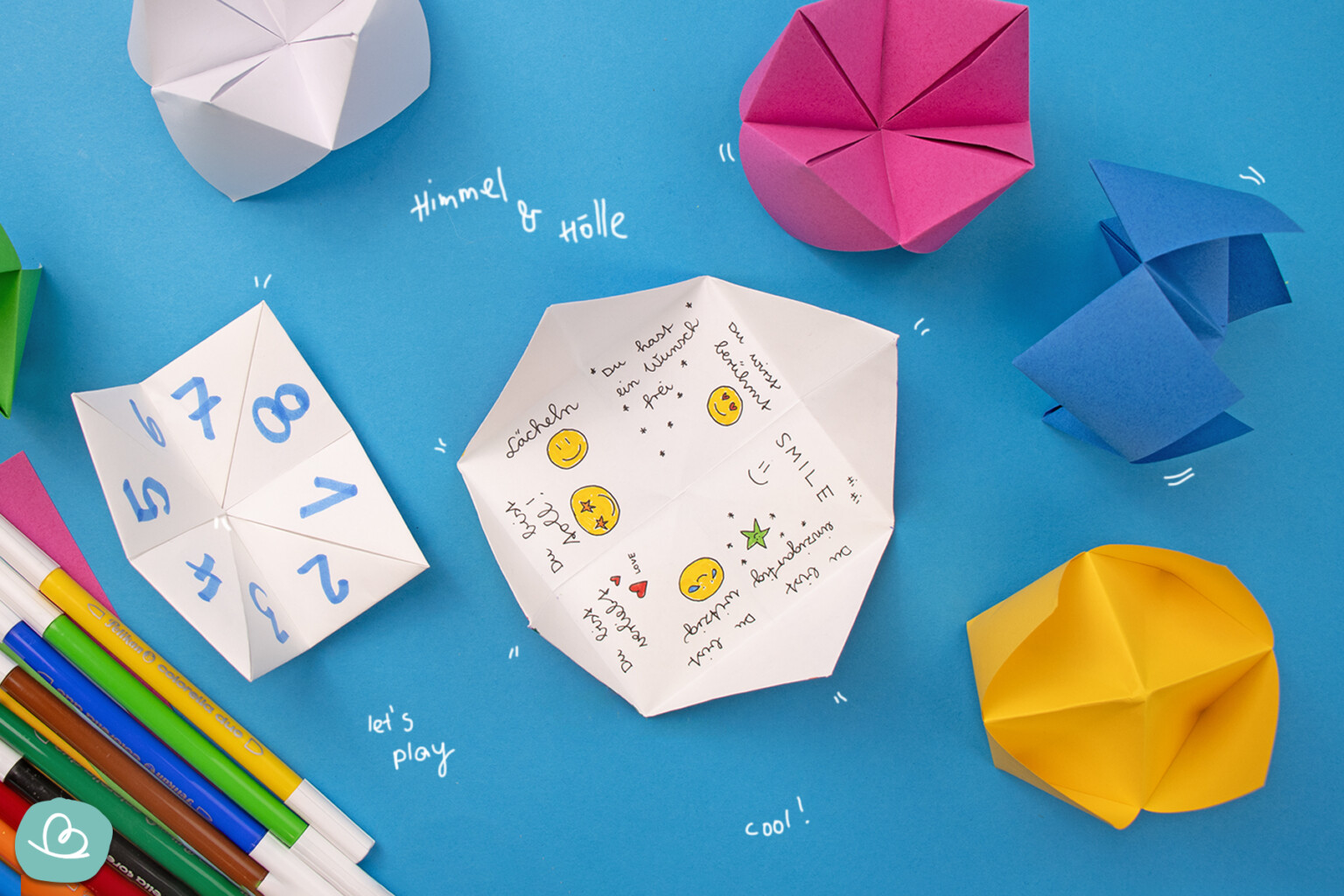 Himmel und Hölle Spiel | Kostenlose Falt- und Spieleanleitung ...