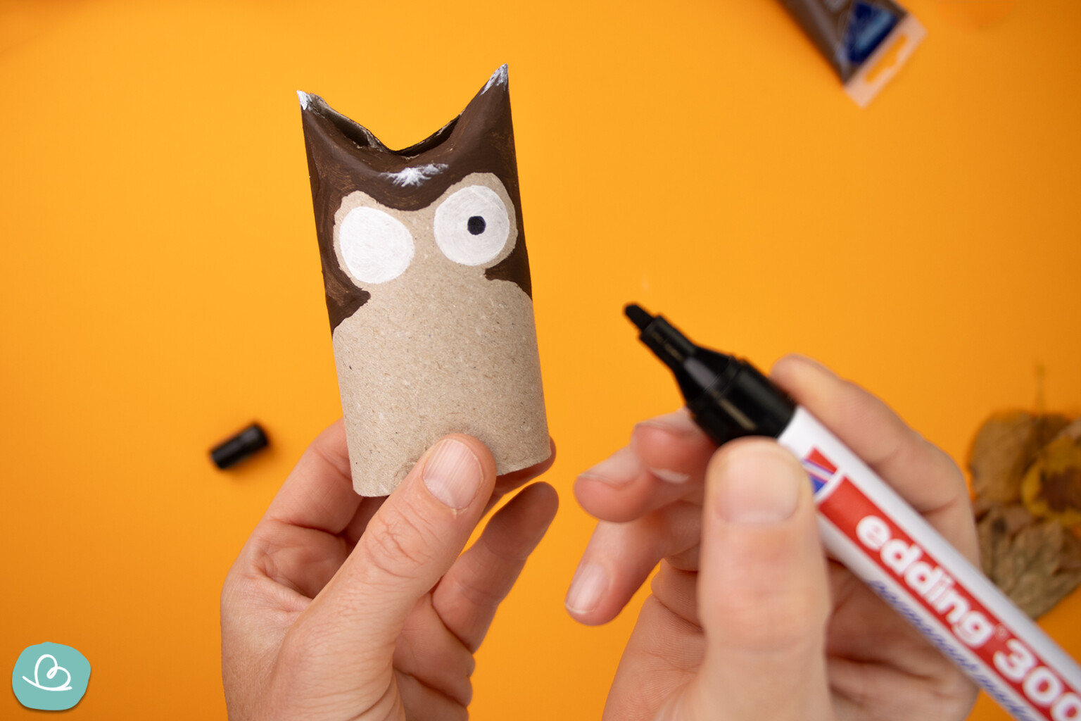 Eule basteln | 2 DIY-Anleitungen mit Klopapierrollen - Wunderbunt.de