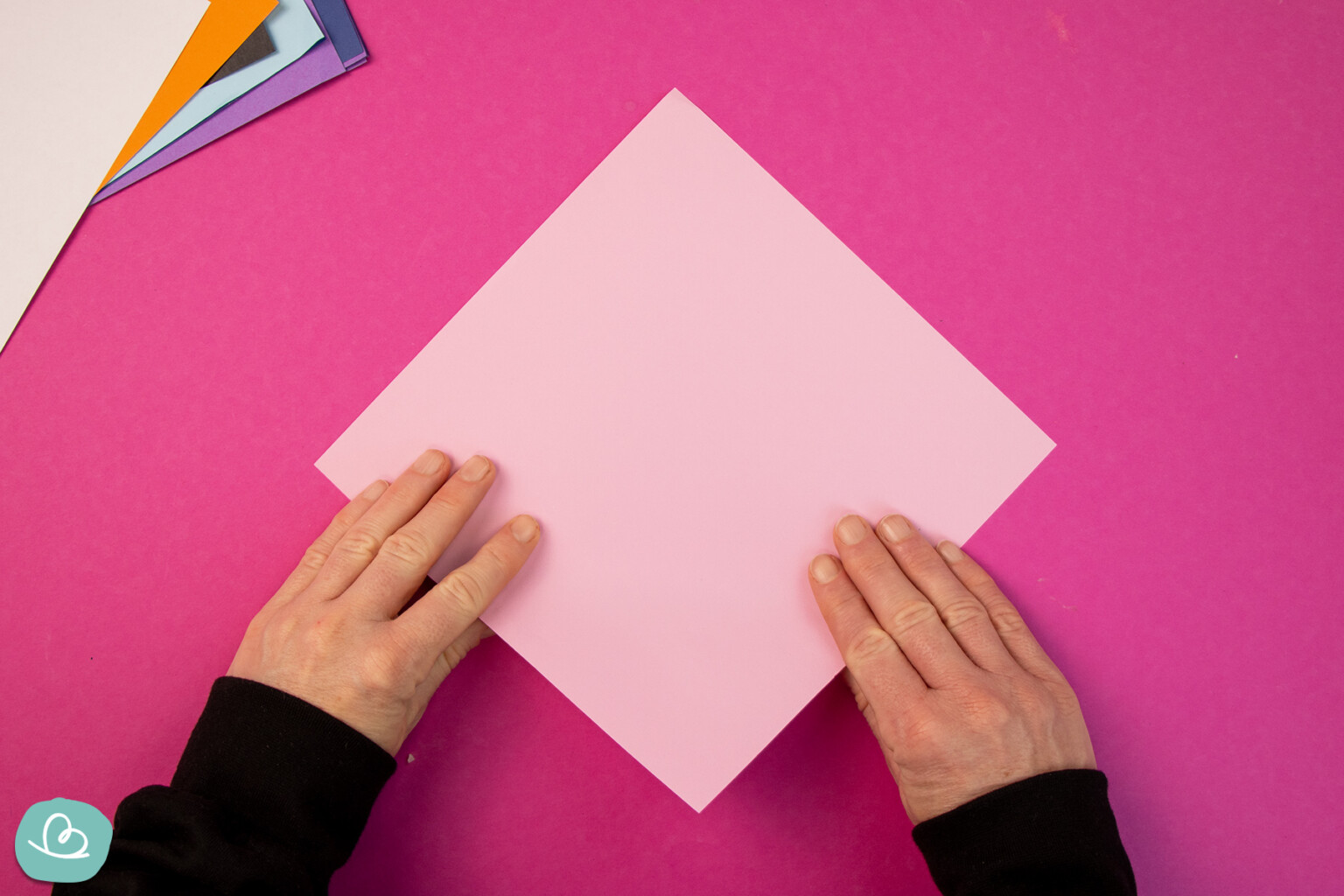 Origami Umschlag falten | Anleitung für einen Briefumschlag - Wunderbunt.de