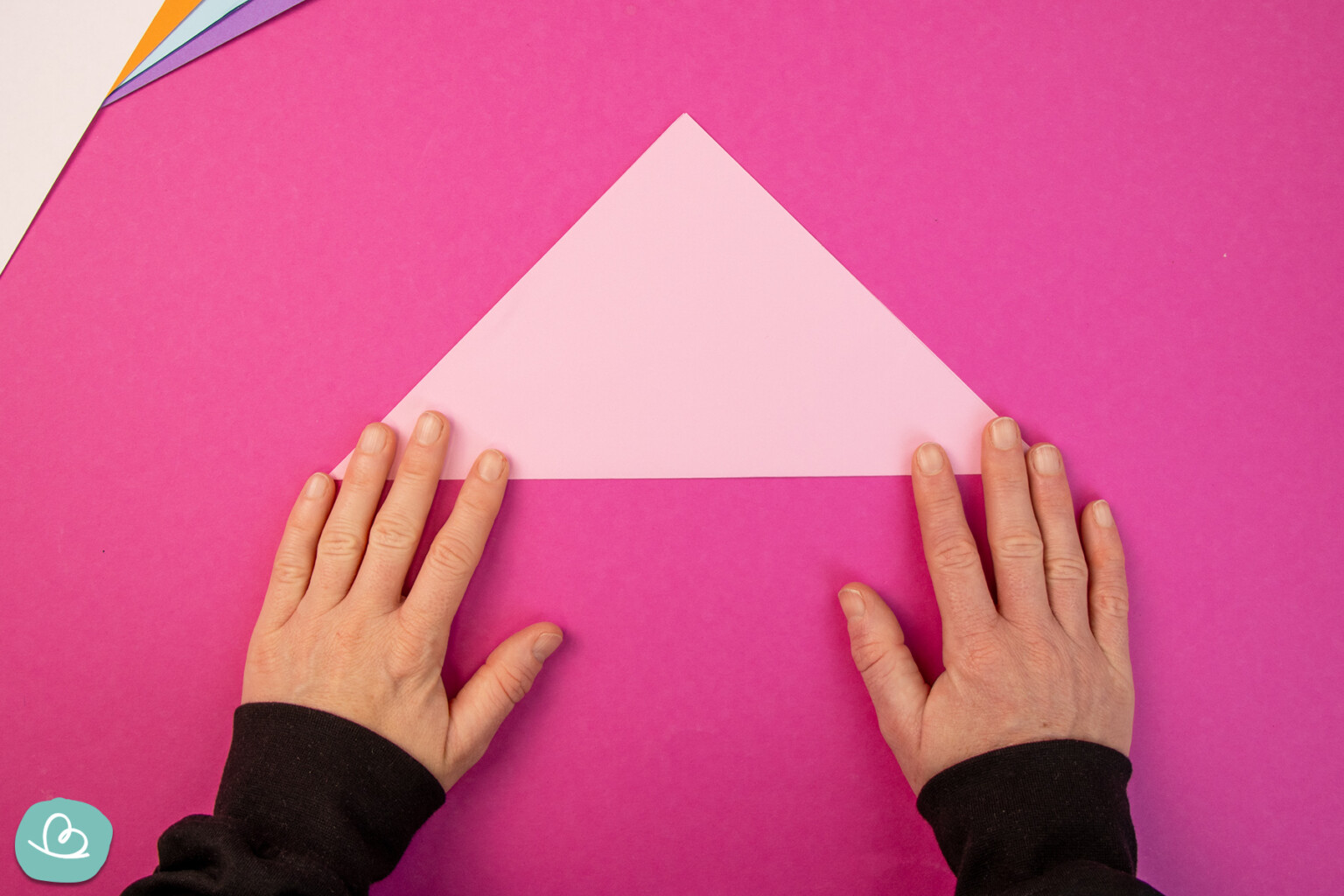 Origami Umschlag falten | Anleitung für einen Briefumschlag - Wunderbunt.de