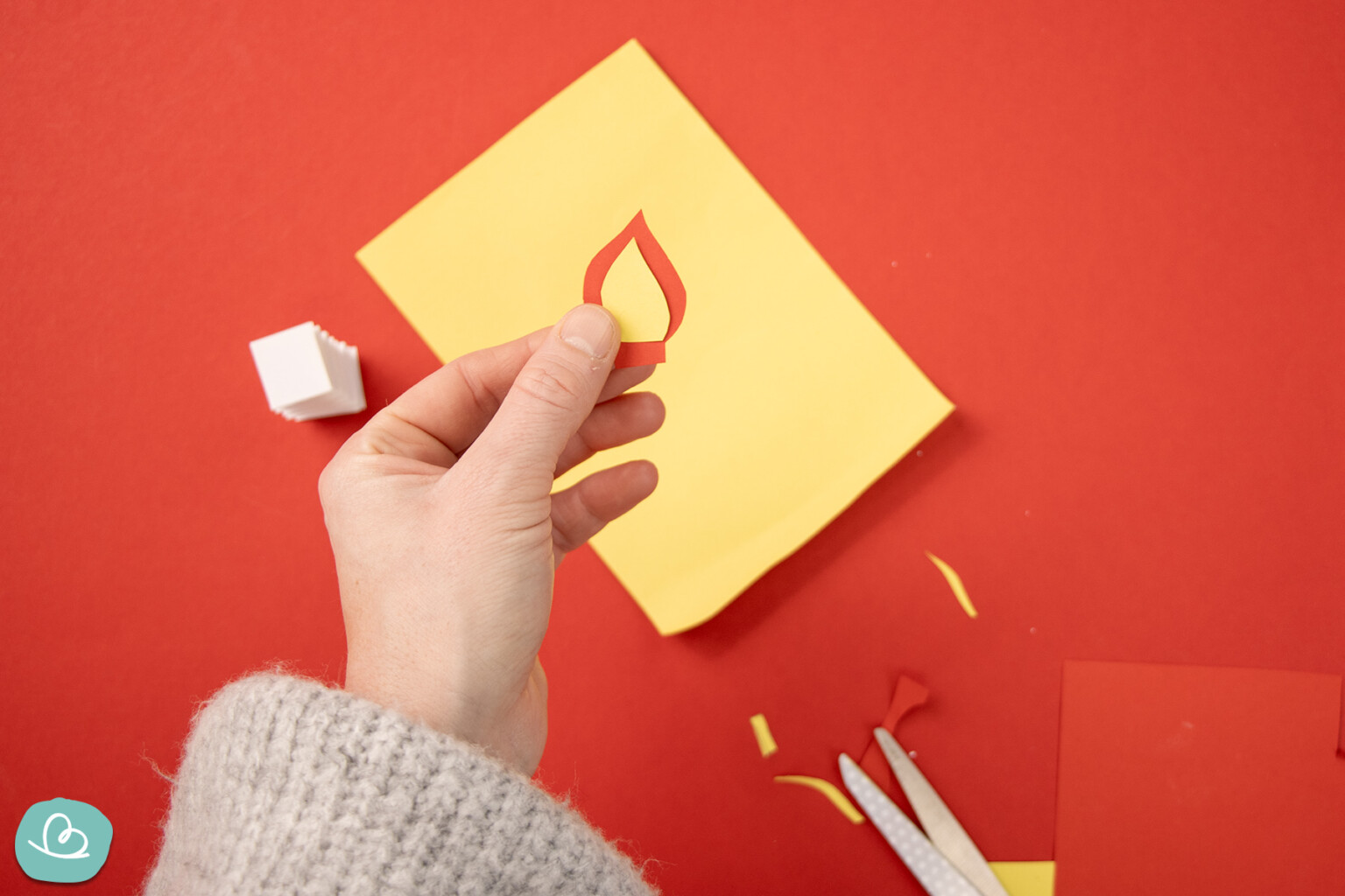 Kerze basteln | Einfache Anleitung für Kinder - Wunderbunt.de