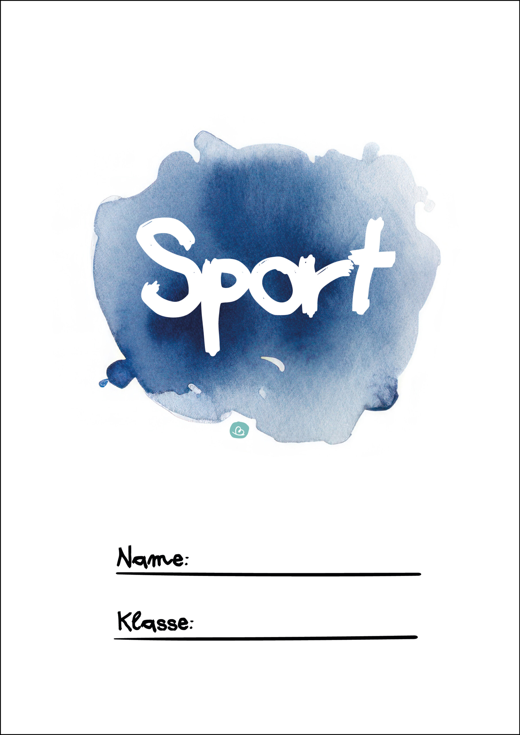 Sport Deckblatt zum Ausdrucken | 5 Gratis Deckblatt-Vorlagen ...