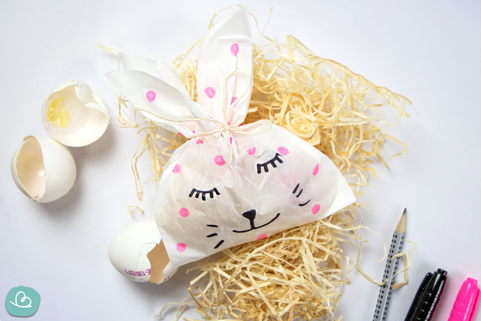 Origami Hund "Wau-Wau": einfache Faltanleitung - Wunderbunt.de