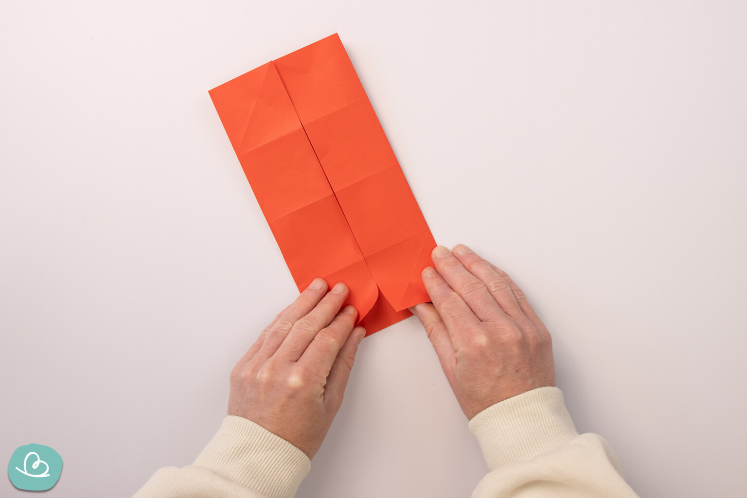 Origami-Rose falten | Anleitung für eine schöne Papierrose - Wunderbunt.de