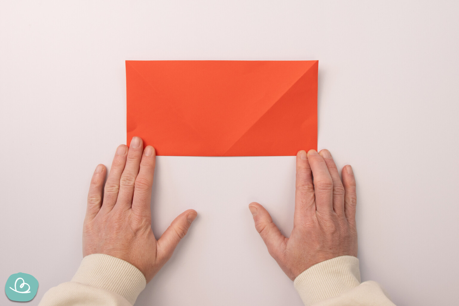 Origami-Rose falten | Anleitung für eine schöne Papierrose - Wunderbunt.de