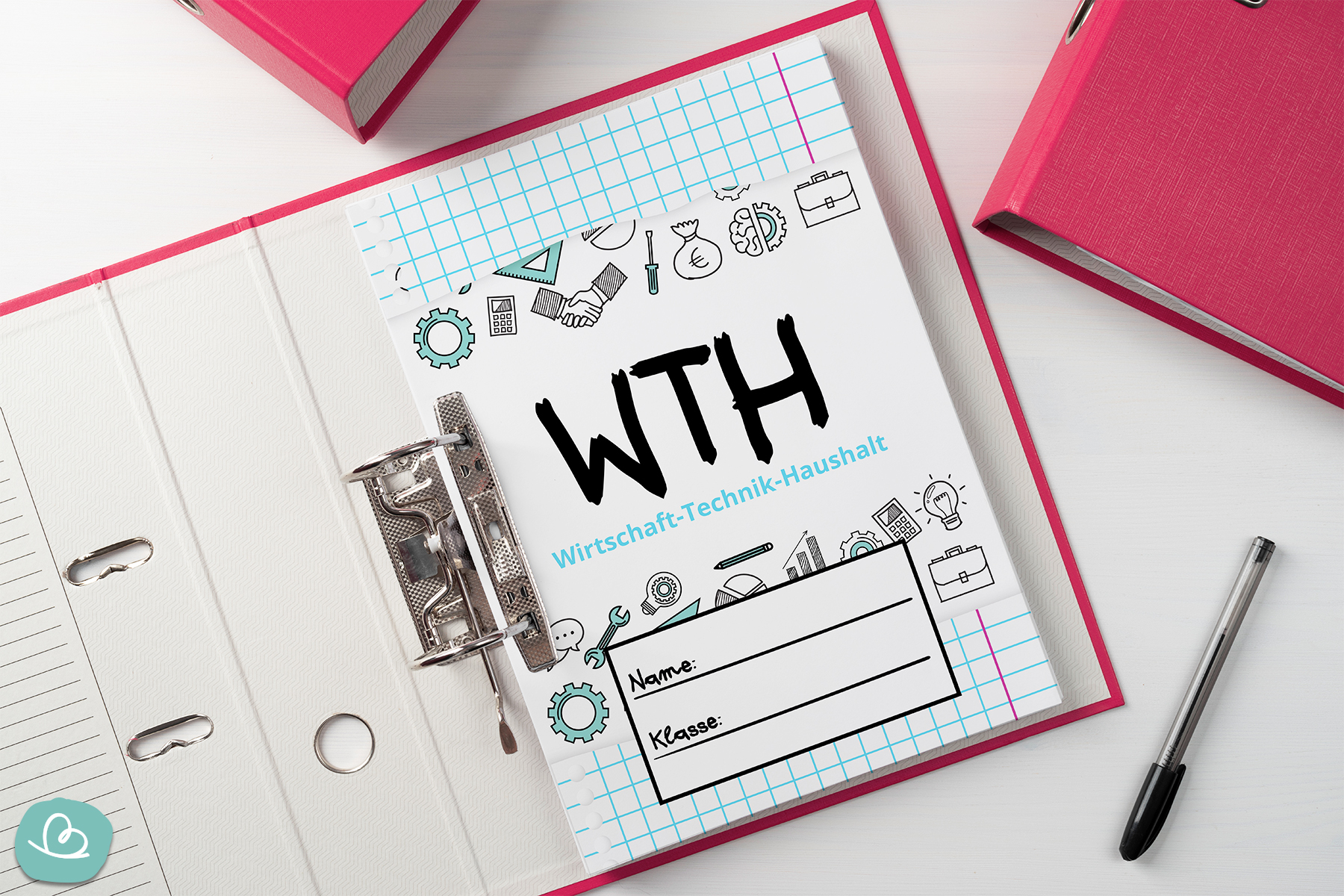 WTH Deckblätter | 5 Vorlagen für Wirtschaft, Technik & Haushalt ...